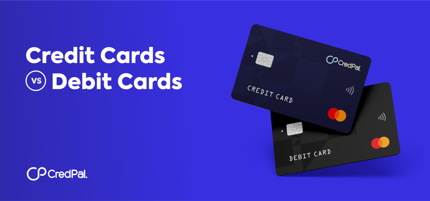 Differences between credit cards and debit cards...